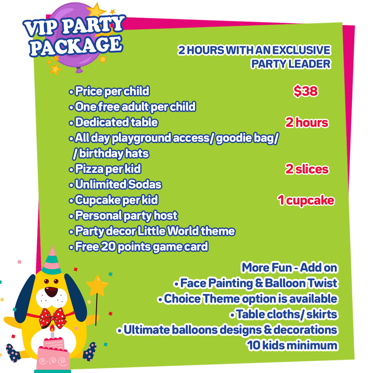 BIRTHDAY GAMES & ENTERTAINMENT - Little World